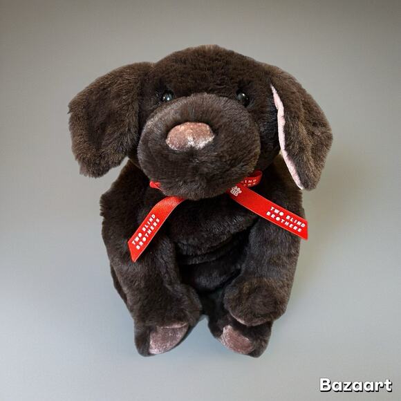 Two Blind Brothers | Toys | Two Blind Brothers Braille Guide Dog Plush ...